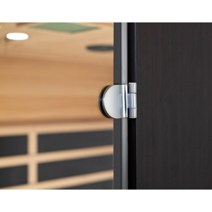 Heatwave Sirona 4-Person Hemlock Infrared Sauna with 8 Carbon Heaters | Wayfair